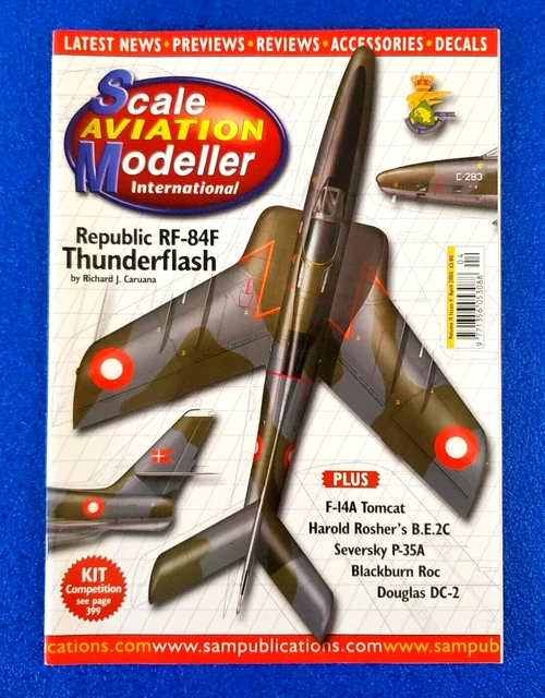 SCALE AVIATION MODELLER: Republic Rf-84F Thunderflash April 2005 Vol ...