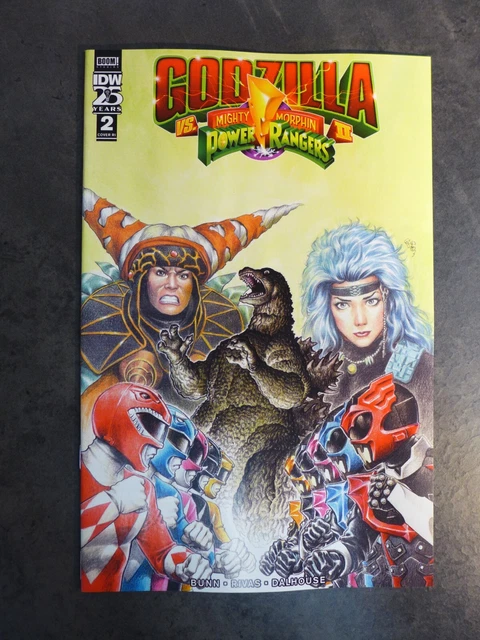 GODZILLA VS. THE Mighty Morphin Power Rangers II #2 - Variante 1:10 EUR ...