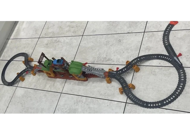 THOMAS & FRIENDS TRACKMASTER WALKING BRIDGE With ORIGINAL TRAIN COM ...