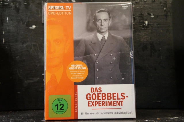 DAS GOEBBELS-EXPERIMENT (DVD, Spiegel TV Edition) EUR 12,00 - PicClick DE