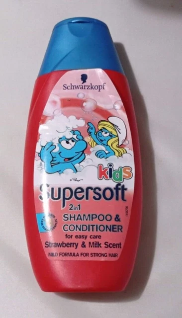 SCHWARZKOPF KIDS SHAMPOO & Conditioner SMURFS - 2in1 - Discontinued New ...
