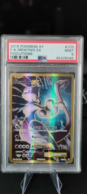 POKEMON CARD - Mewtwo EX 103/108 XY12 XY Evolutions PSA 9 2016 EUR 120 ...