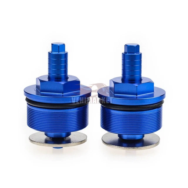 BOUCHON DE FOURCHE Fork Caps Bolts pour Kawasaki Ninja 400 2018-2023 41 ...