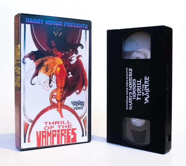 THRILL OF THE VAMPIRES Horror VHS Something Weird Video JEAN ROLLIN ...