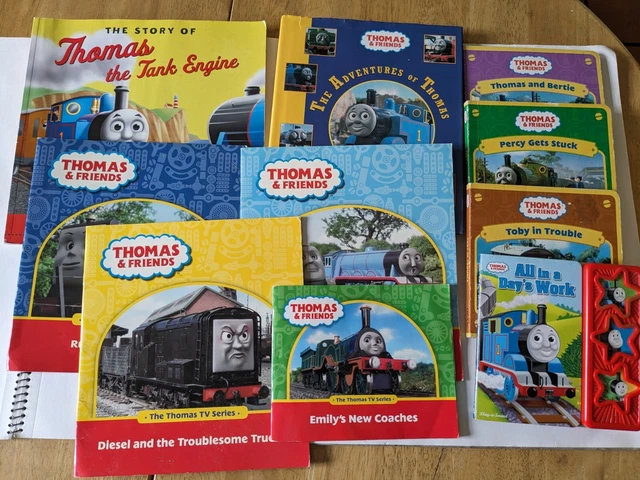 THOMAS & FRIENDS/THOMAS The Tank Engine Children's Fiction Books Bundle ...