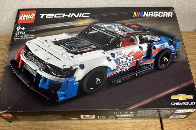 LEGO TECHNIC NASCAR Next Gen Chevrolet Camaro ZL1 - Model 42153 (9 ...