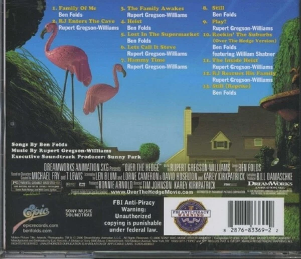 OVER THE HEDGE / 2006 - Rupert Gregson-Williams , Ben Folds Score ...