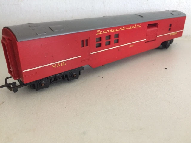 TRIANG R119 BRIGHT RED 3606 EXPRESS OPERATING MAIL COACH ...