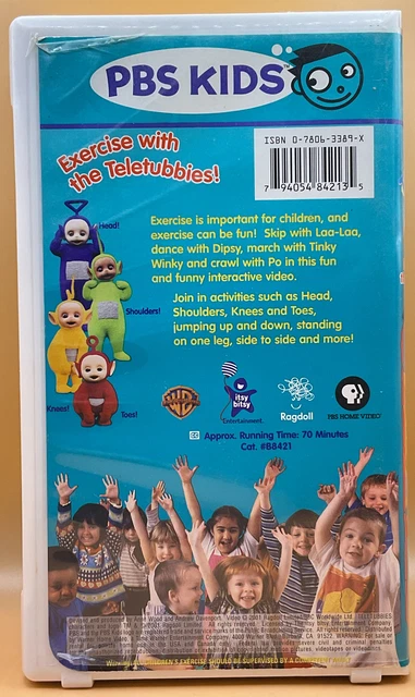 TELETUBBIES GO EXERCISE with the Teletubbies VHS 2001 Small Clamshell ...