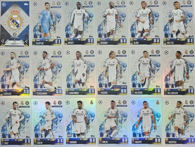 MATCH ATTAX CHAMPIONS League 2024/2025 18x Real Madrid EUR 10,00 ...