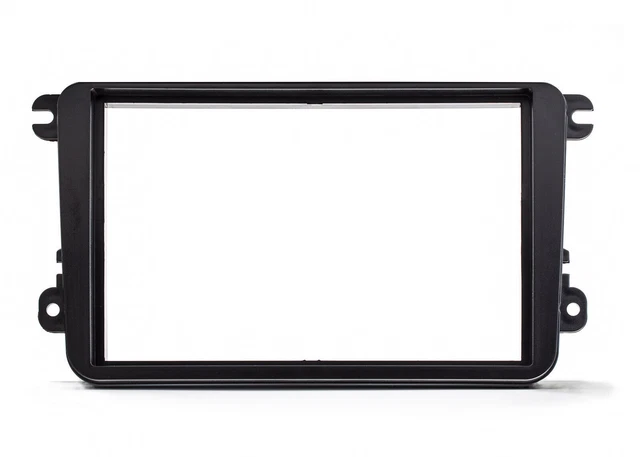 DOUBLE DIN 2DIN radio bezel built-in frame compatible with VW Golf 5 6 ...