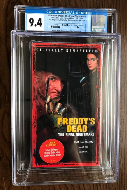 THE FINAL NIGHTMARE VHS Tape CGC 9.4 A+ £143.01 - PicClick UK