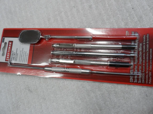 CRAFTSMAN AUTOMOTIVE SPECIALTY 5pc Tool Set w/ Scribe Mirror Pick-Up ...