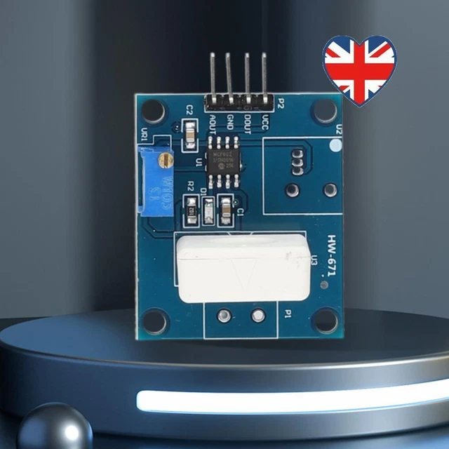 WCS1800 HALL CURRENT Sensor LM393 Hall Current Detection Sensor Module ...