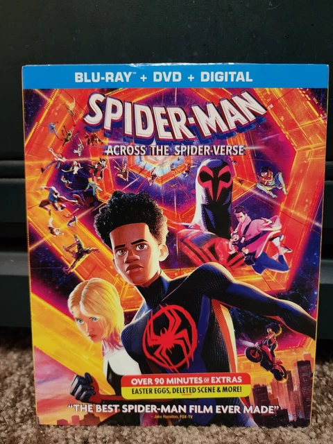 SPIDER-MAN: ACROSS THE Spider-Verse (Blu-ray + DVD + numérique 2023 ...