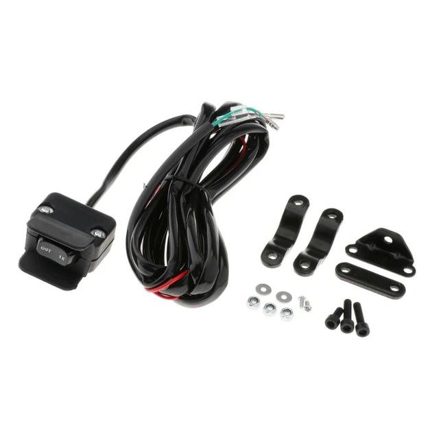 MINI 12V VERRICELLO Rocker Interruttore Pollice e Staffa Di Montaggio ...