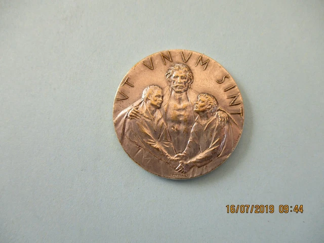 MÉDAILLE CONTEMPORAINE LA cité du Vatican VT VNVM SINT 1975 EUR 3,00 ...