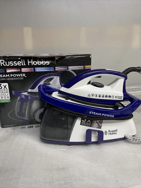 RUSSELL HOBBS STEAM Power Steam Generator 24440 Purple £24.99 - PicClick UK
