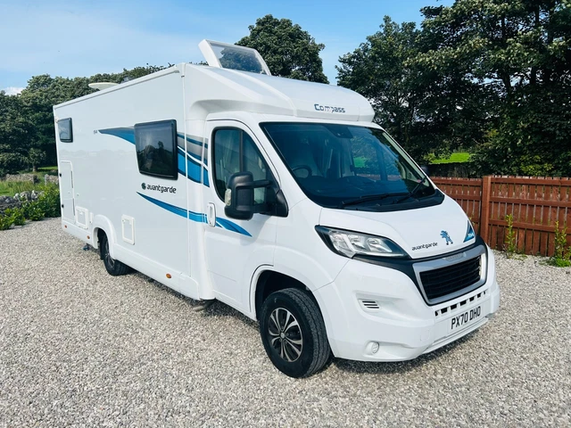 COMPASS AVANTGARDE 194 Fixed Bed 4 Berth Motorhome Peugeot Boxer 335 ...