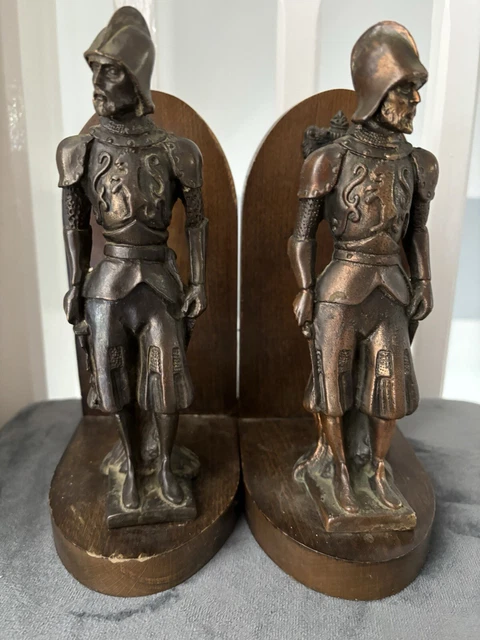 ANTIQUE VINTAGE BOOKENDS £35.00 - PicClick UK