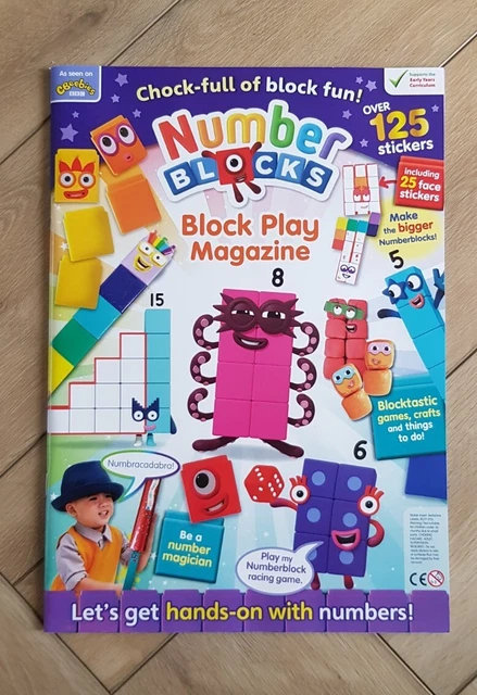 CBEEBIES NUMBERBLOCKS MAGAZINE #11 With Wipe-clean Activity Cards ...