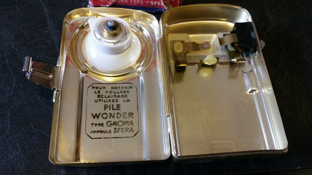 RARE NOS PILE wonder bike utility light lamp bicycle motorcycle ...