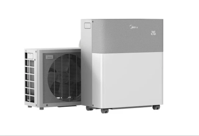 MIDEA PORTASPLIT MOBILE Split-Klimaanlage mit 3,5 kW - Klimagerät EUR ...