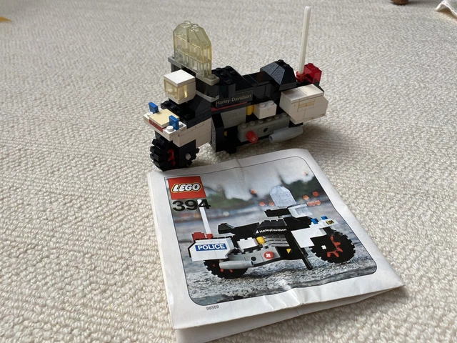 LEGO® 394 HARLEY-DAVIDSON Motorrad Polizei Police Motorcycle Motorrad ...