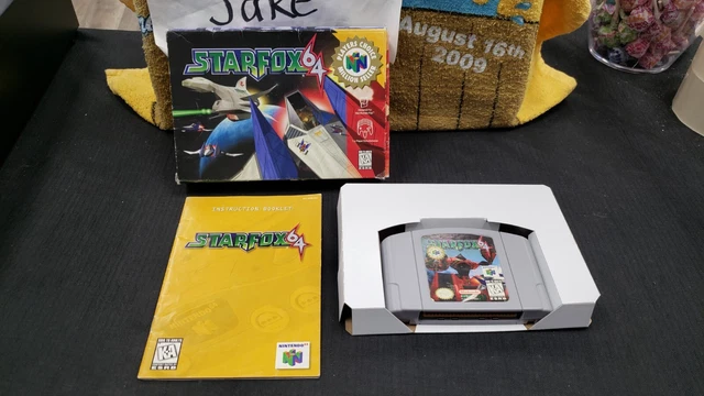 VIDEOGIOCO CIB STAR Fox 64 Nintendo 64 N64 Completo In Scatola Scelta ...