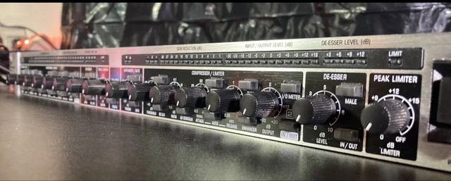 WORKING BEHRINGER COMPOSER PRO-XL MDX2600 2 Channel Rack Compressor ...