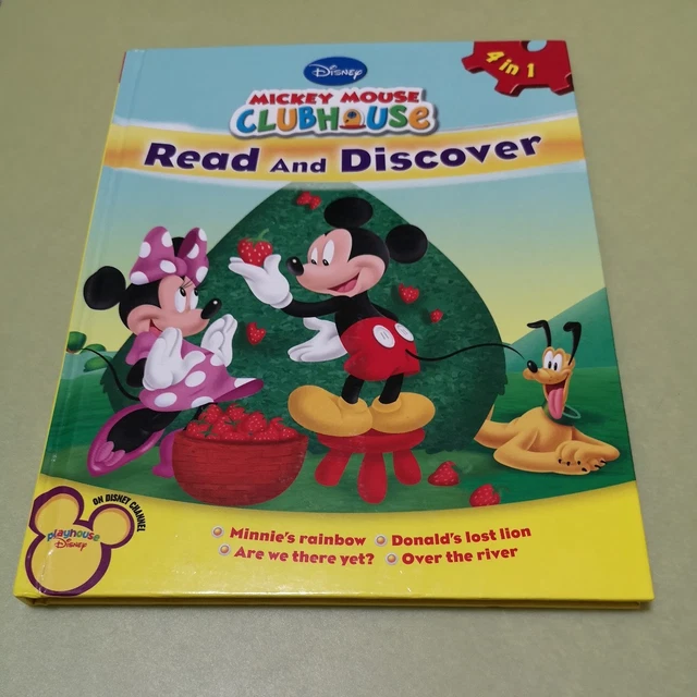 DISNEY ENGLISH PICTURE Book Disney Mickey Mouse Club House Read And ...