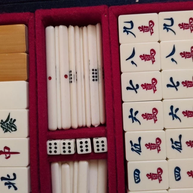PIASTRELLE MAHJONG DI alta classe DaIIchi Kogei EUR 114,97 - PicClick IT