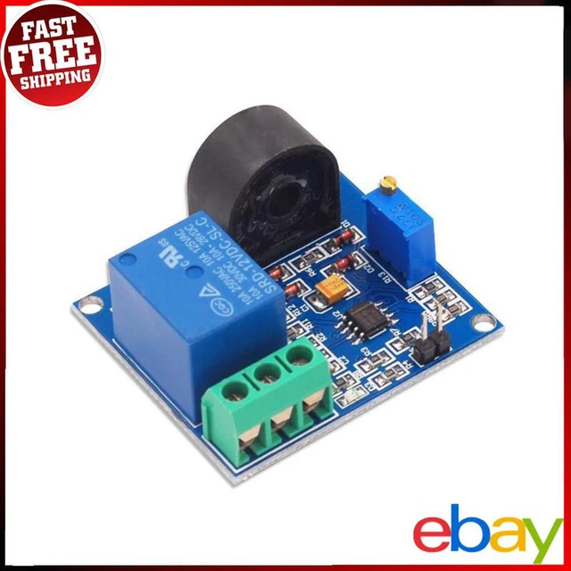 Dc 12v Current Detection Sensor Module 5a Relay Overcurrent Over Current Protect £467 Picclick Uk