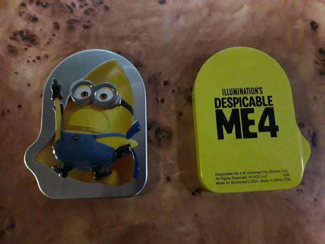 MCDONALD'S HAPPY MEAL MINIONS Despicable Me4 Collectable Tins & Books ...