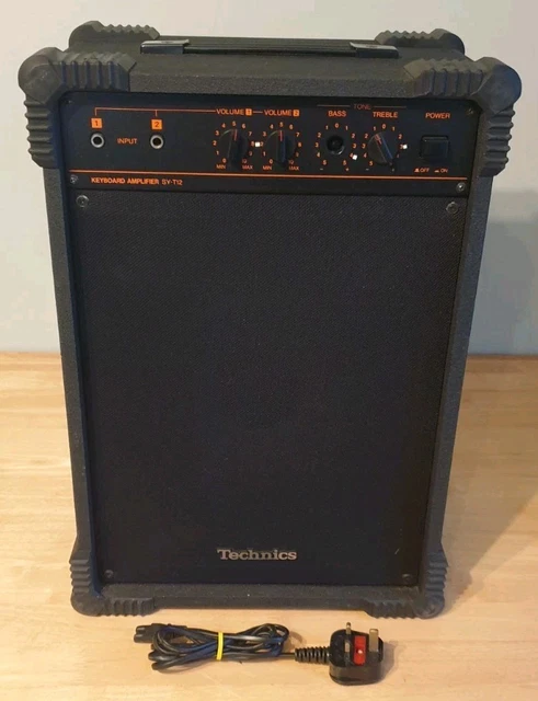 TECHNICS SY-T12 KEYBOARD Amplifier Tested Working Missing A Knob £49.99 ...