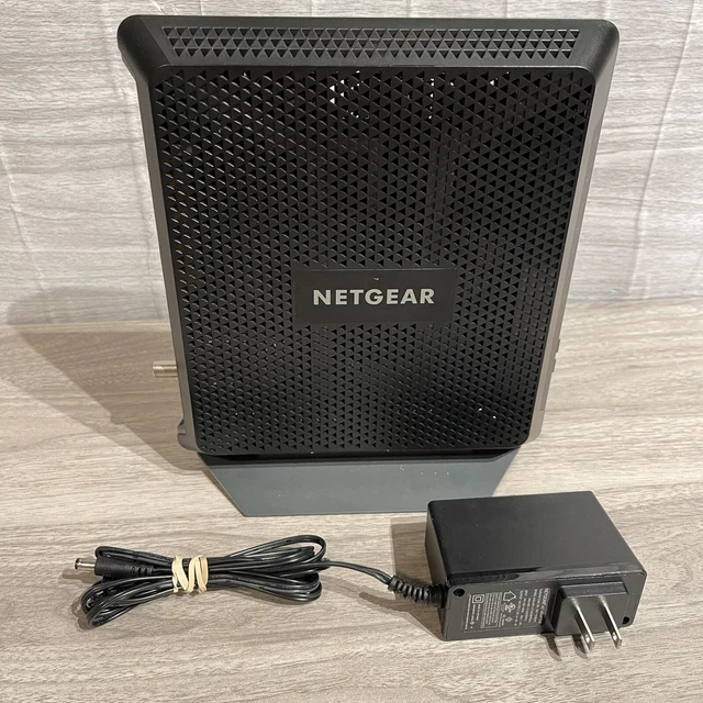 NETGEAR C7000V2 BLACK High Speed Nighthawk AC1900 WiFi Cable Modem ...