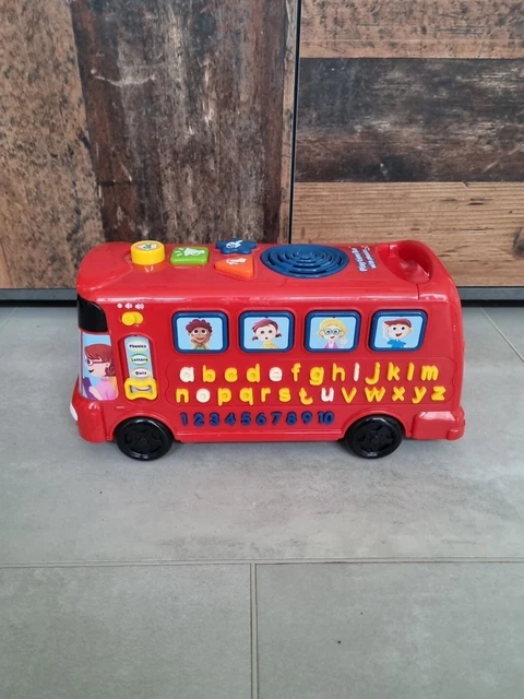 VTECH PLAYTIME BUS With Phonics Interactive Toy Numbers Letters Songs £6.00 - PicClick UK