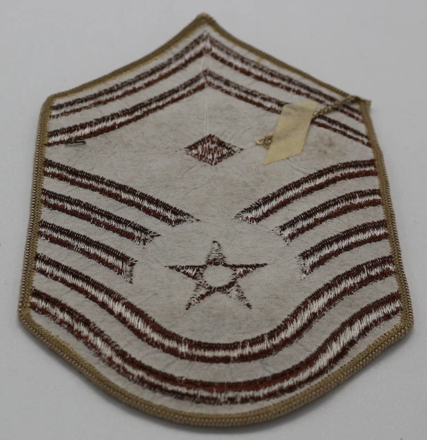 U.S. AIR FORCE Rank Insignia Enlisted First Sergeant E-8 Desert Patch w ...