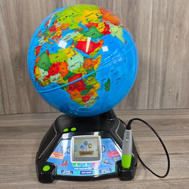 LEAPFROG MAGIC ADVENTURES Globe Educational Interactive Geography ...