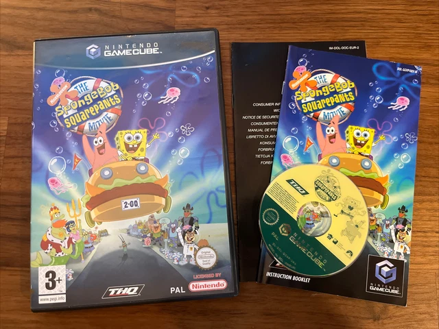 GAMECUBE/WII ~SPONGEBOB SQUAREPANTS - THE MOVIE~ {Boxed} ~ PAL £29.99 ...