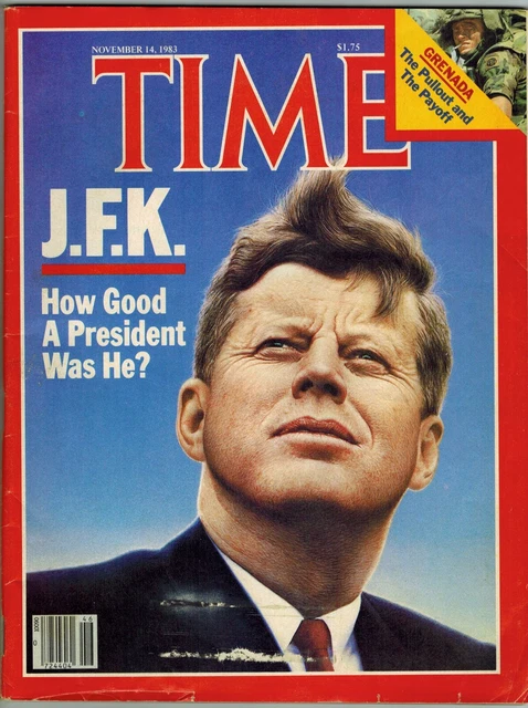 TIME MAGAZINE - Nov. 14, 1983 - JFK cover - How Good A President Was He ...