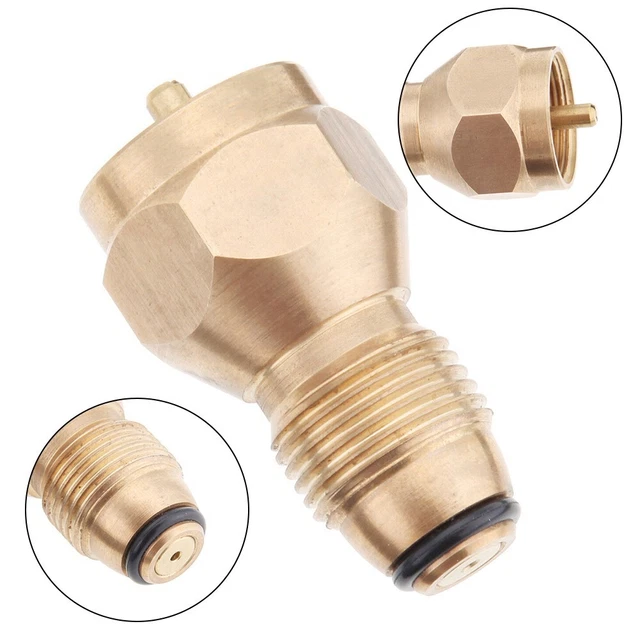 CONVENIENT PROPANE TANK Coupler for Refilling Lp Gas Bottles Easy to ...