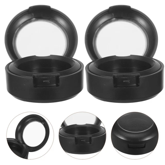 COSMETIC POT EMPTY Makeup Containers Eyeshadow Refill Case Empty Clear ...