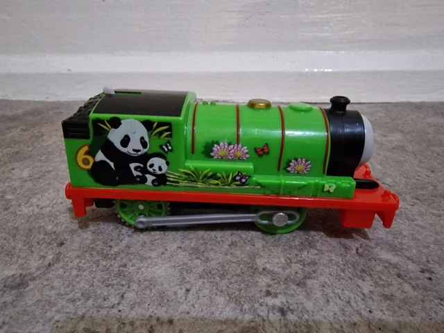 THOMAS & FRIENDS TrackMaster Percy Panda Children's Train Toy Motorized ...