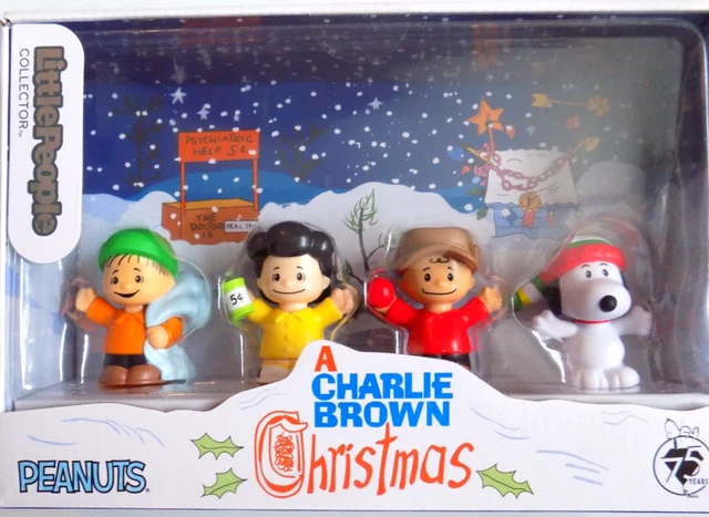 FISHER PRICE A Charlie Brown Christmas Peanuts Little People Collector ...