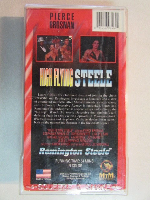 HIGH FLYING STEELE Remington Pierce Brosnan Mtm Homevideo Tape Vhs Ntsc ...