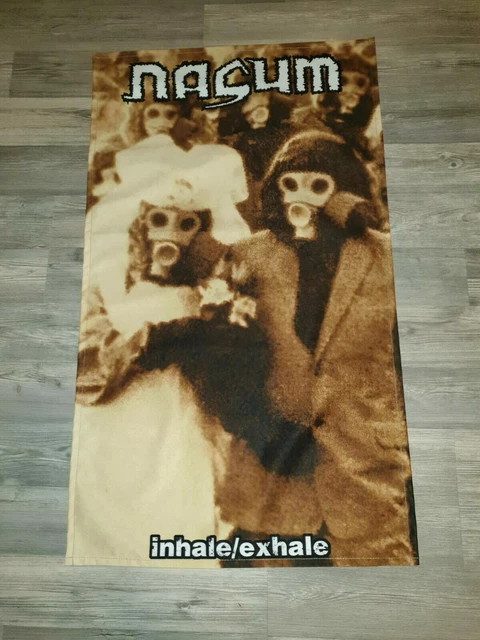 NASUM FLAG FLAGGE Poster Napalm death Rotten Sound 66 EUR 25,00 ...