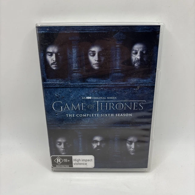 GAME OF THRONES - Season 6 Complete DVD Box Set (Region 4) $12.95 ...