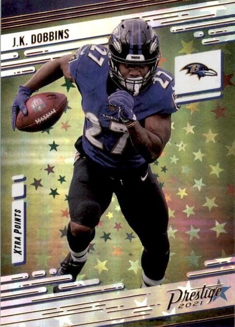 CARTE DE FOOTBALL 2021 Prestige Xtra Points Astral Baltimore Ravens #23 ...