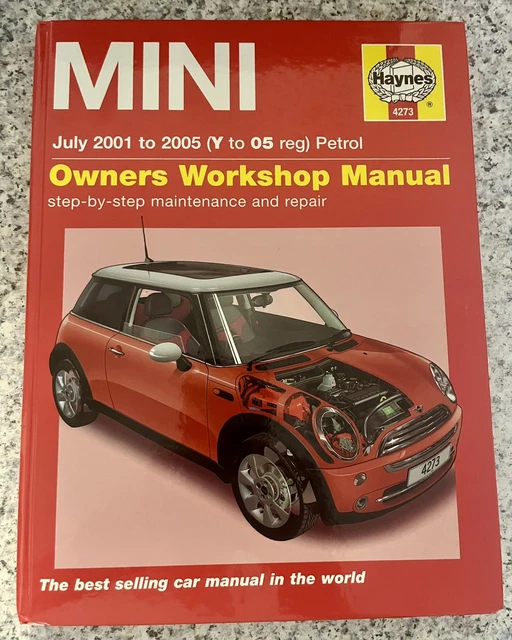 BMW MINI HAYNES Manual 2001 to 2005 Handbook R50 R53 Hardback £18.50 ...